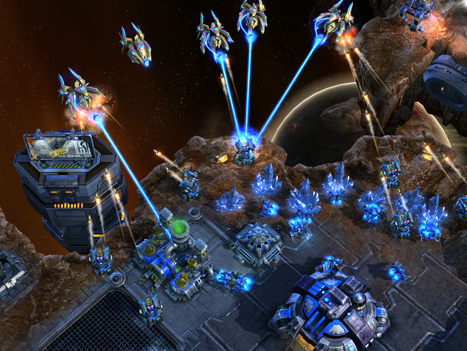 Starcraft 2 Screenshots Wings of Liberty